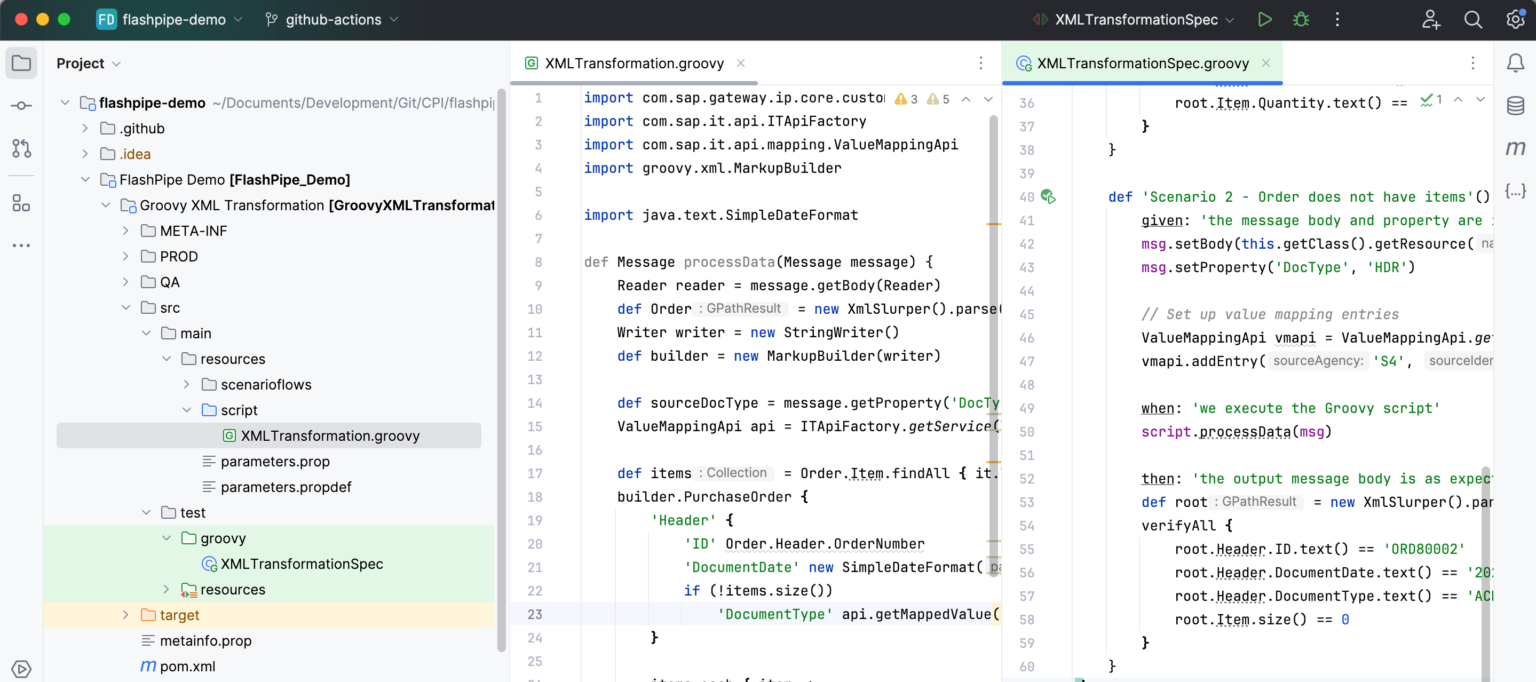 Test Value Mapping in CPI Groovy Scripts - Equalise IT